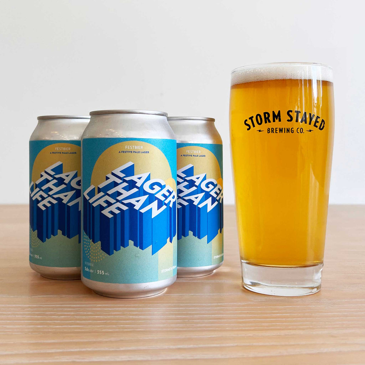LAGER THAN LIFE – Storm Stayed Brewing Co.